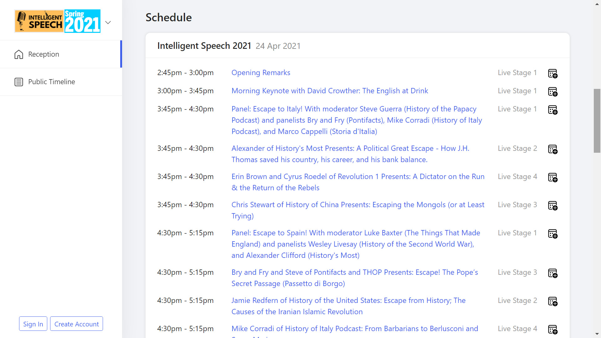 Case study: Intelligent Speech 2021 - Event Anywhere