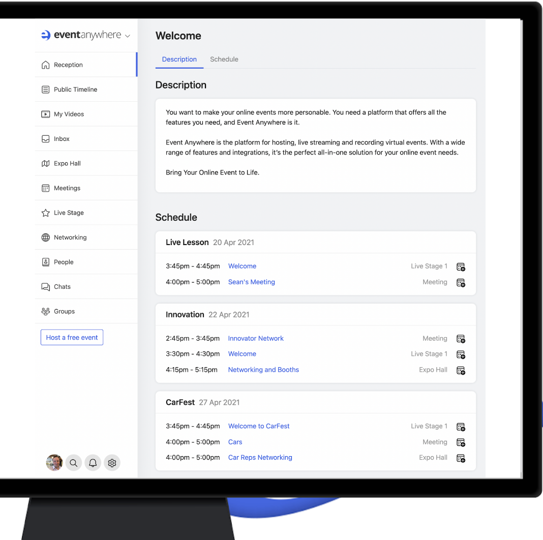 Get Started with Event Anywhere - Event Anywhere