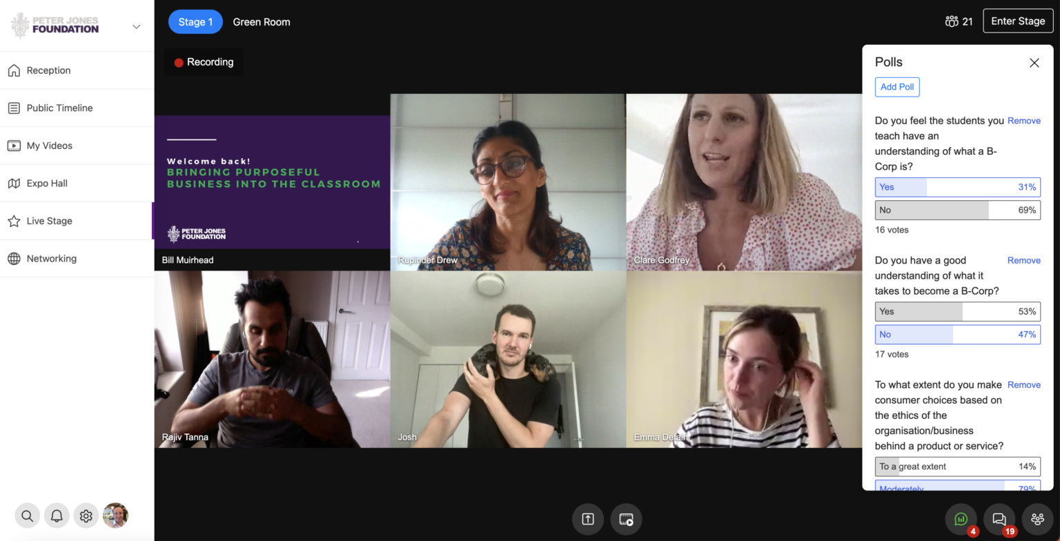 Peter Jones Foundation Teachers CPD - Event Anywhere